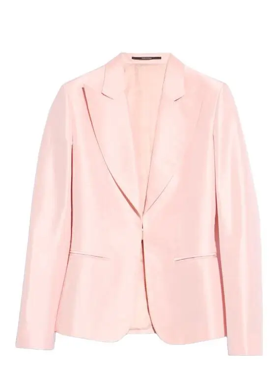 Gucci Fine Silk Faille Jacket - Pink