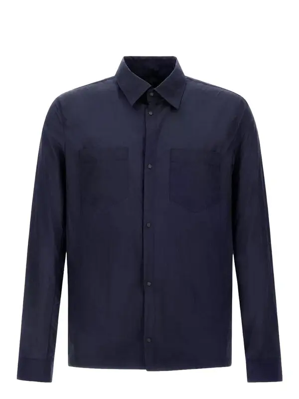 Herno Ripstop Shirt Jacket - Blue