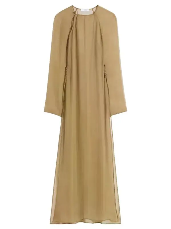 LEMAIRE Side-split Maxi Dress - Neutrals
