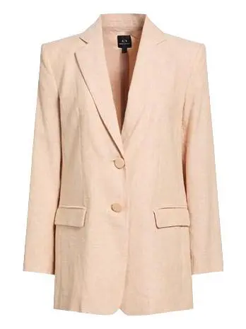 Armani Exchange Single-breasted Blazer - Sand