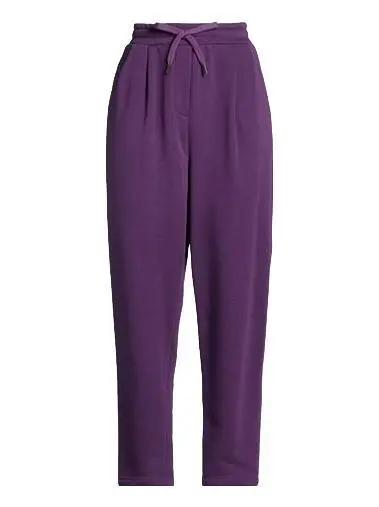 MANILA GRACE Relaxed Fit Track Pants - Purple