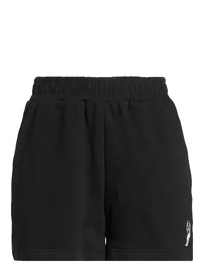 Karl Lagerfeld Organic Cotton Athletic Shorts - Black
