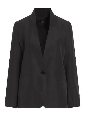Armani Exchange Single-breasted Blazer - Black