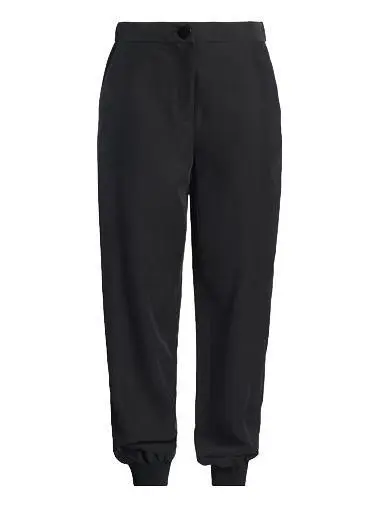 Armani Exchange Tapered Satin Pants - Black