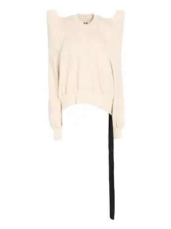 Rick Owens Cotton Sweatshirt - White