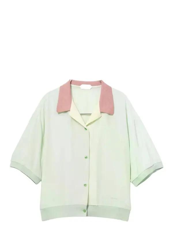 Versace Silk Shirt - Green