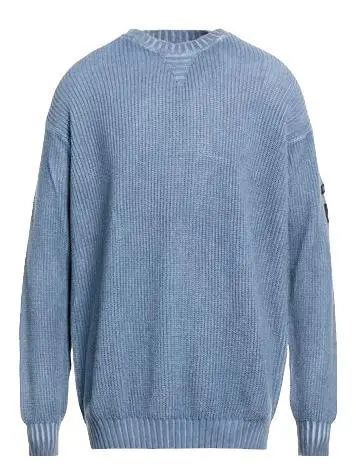 HANGAR Cotton Crewneck Sweater - Blue