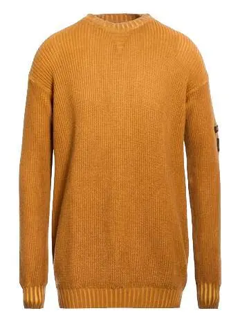 HANGAR Cotton Crewneck Sweater - Brown