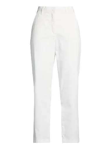 Armani Exchange Tapered Poplin Pants - White