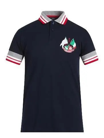 HARMONT & BLAINE Polo Shirt Size Cotton - Navy