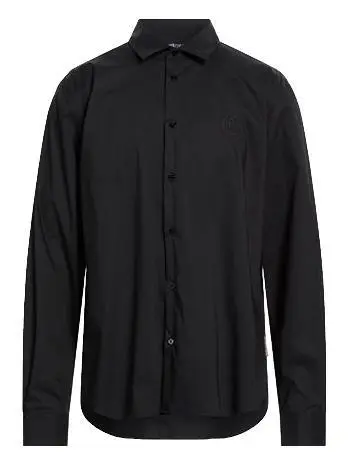 Just Cavalli Shirt Size Cotton, Polyamide, Elastane - Black