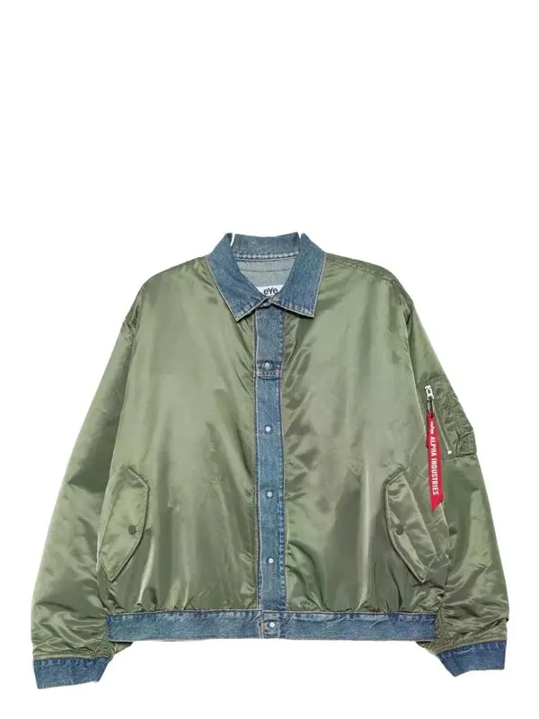 Junya Watanabe X Alpha Industries Ma-1 Bomber Jacket - Green