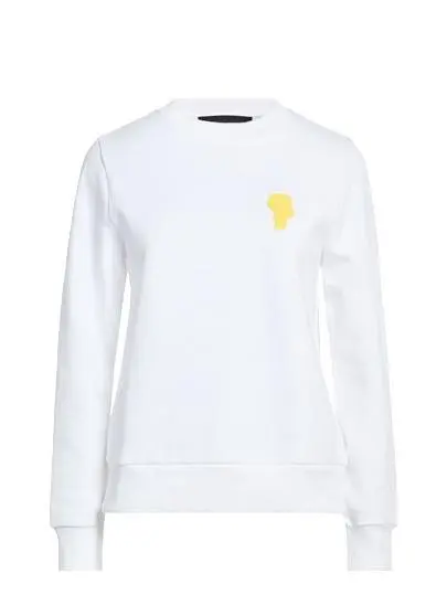 Karl Lagerfeld Organic Cotton Sweatshirt - White
