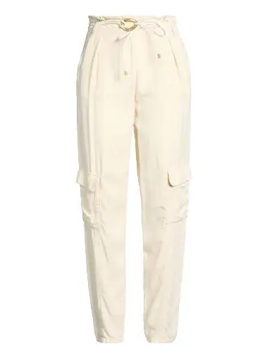 Patrizia Pepe Lyocell Cargo Pants - Beige