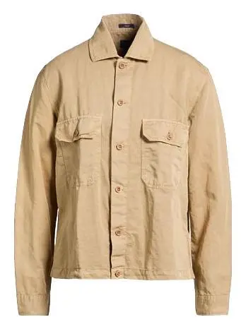 Gant Shirt Size Cotton, Linen - Beige