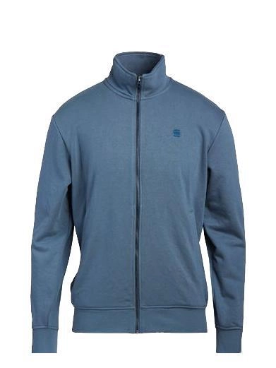 G-star Raw Sweatshirt In Organic Cotton And Recycled Polyester - Blue