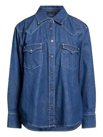 KAOS JEANS Cotton Denim Shirt - Blue