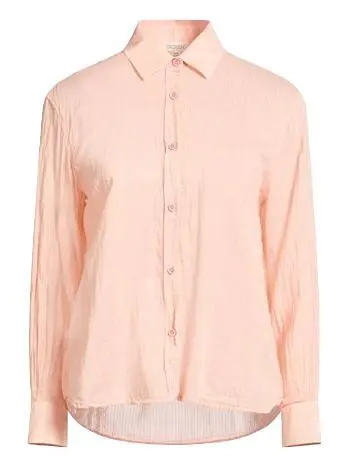 Crossley Woven Cotton-silk Shirt - Salmon Pink