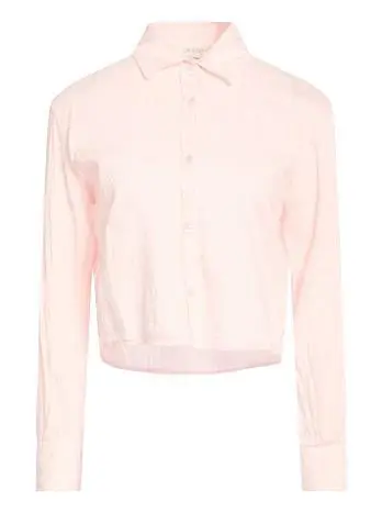 Crossley Light Cotton, Linen, And Silk Shirt - Pink