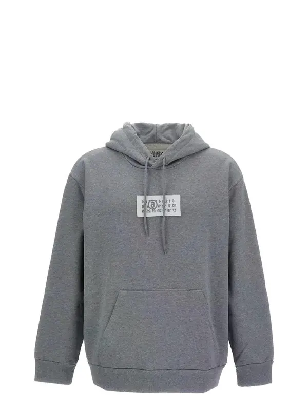 MAISON MARGIELA Logo Hoodie - Grey