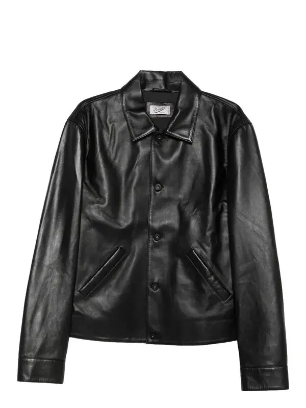 PENCE 1979 Gioele Leather Jacket - Black