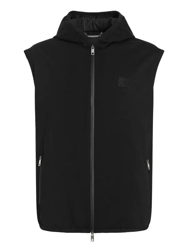 Dolce & Gabbana Technical Fabric Vest - Black