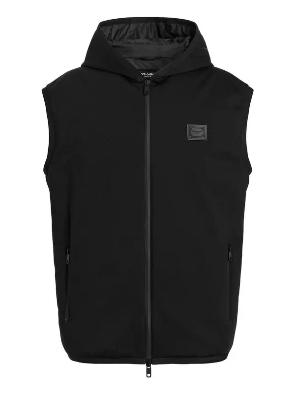 Dolce & Gabbana Technical Fabric Vest - Black