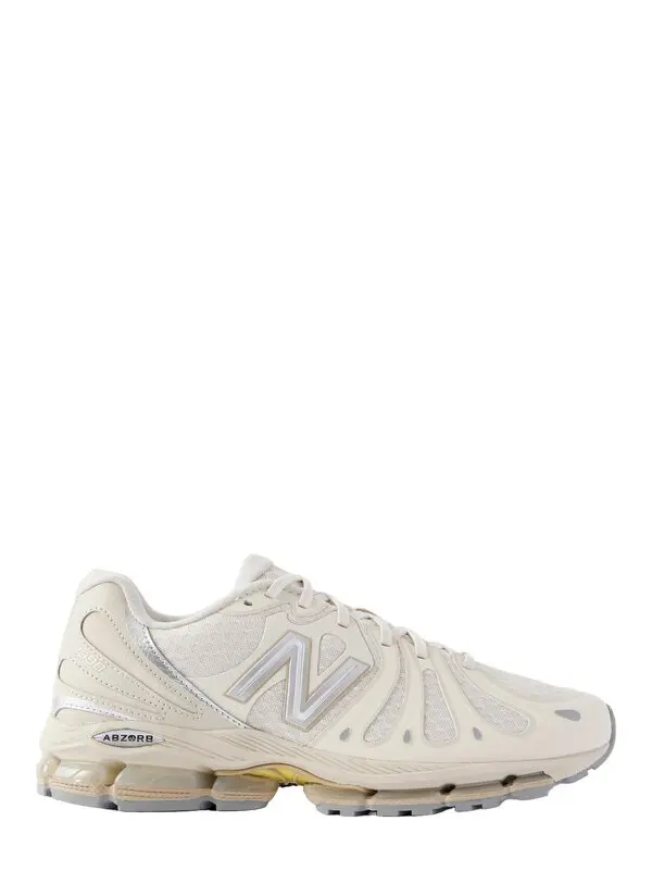 NEW BALANCE 1890 Rubber-trimmed Mesh Sneakers - Neutrals