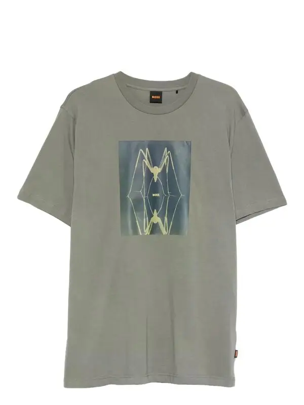 BOSS Creature Graphic-print T-shirt - Green