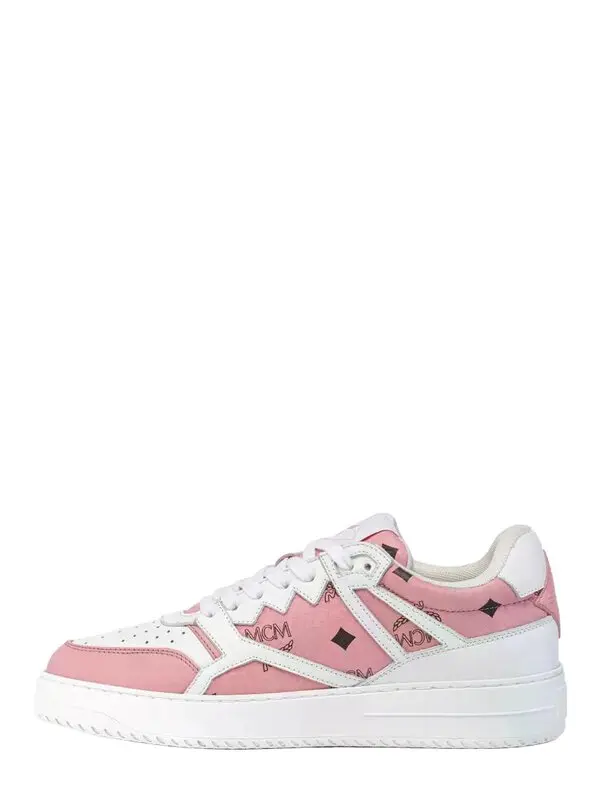 Mcm Neo Terrain Visetos Sneakers - Pink