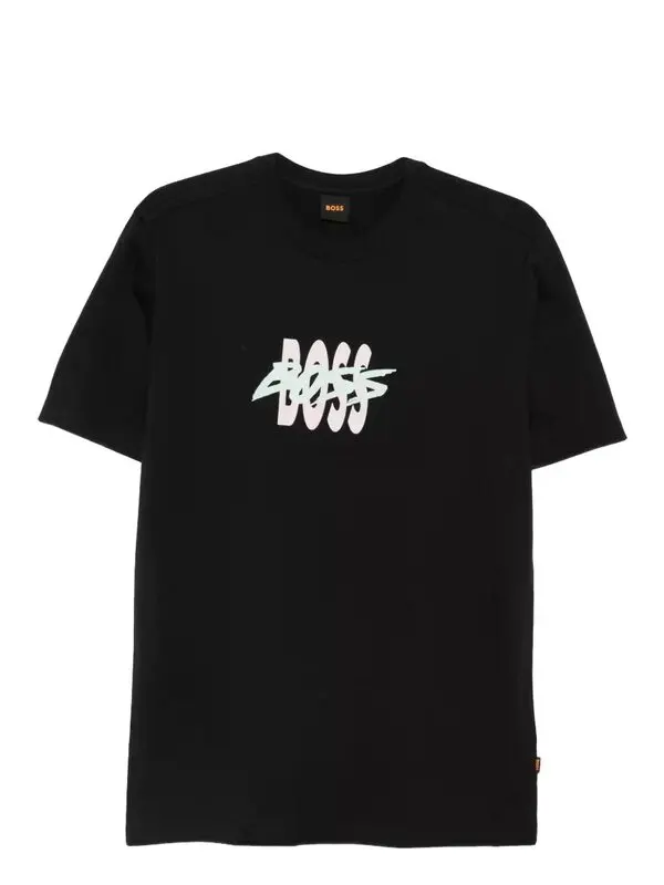 BOSS Graphic-print T-shirt - Black