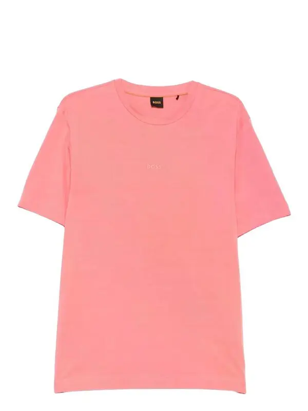 BOSS Logo-print T-shirt - Pink