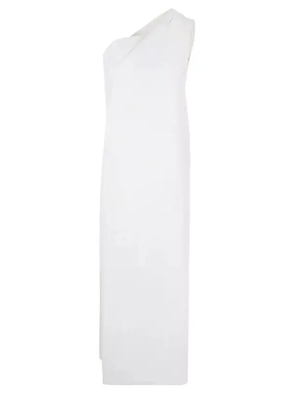 UMA WANG One-shoulder Dress - White