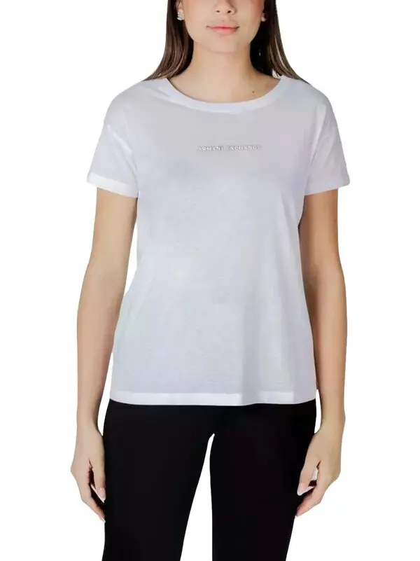Armani Exchange Logo-print T-shirt - White