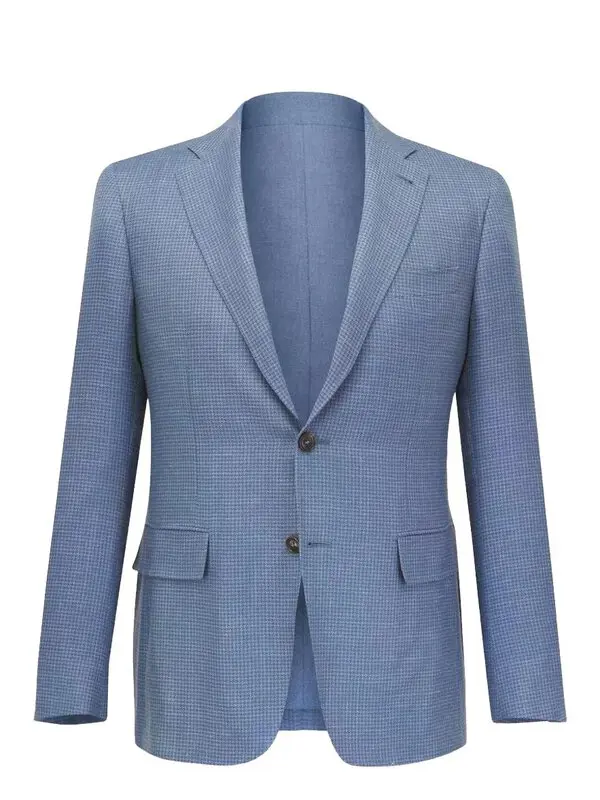 Canali Flap-pocket Blazer - Blue