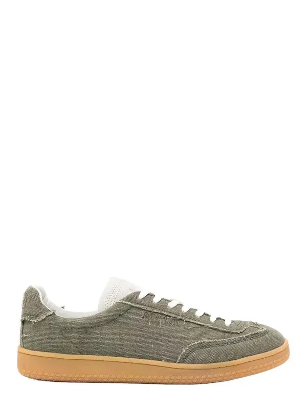 Paul Smith Como Raw-edge Sneakers - Green