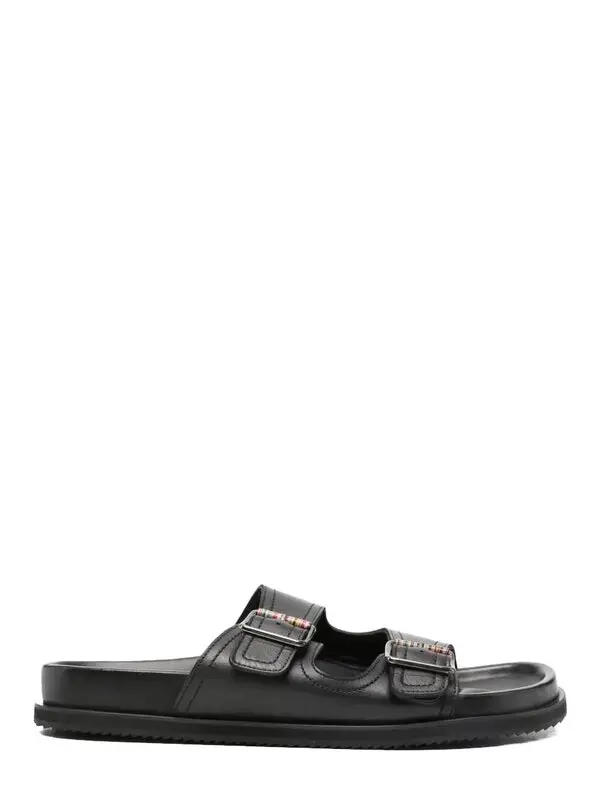 Paul Smith Buckle-strap Sandals - Black