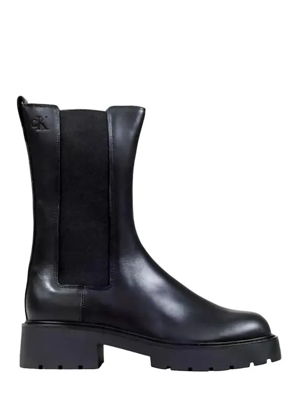 Calvin Klein Chunky-sole Chelsea Boots - Black