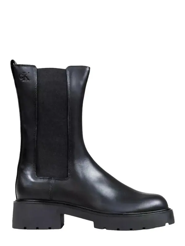 Calvin Klein Chunky-sole Chelsea Boots - Black