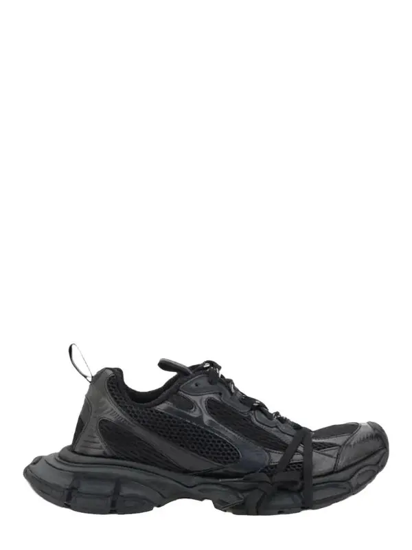 Balenciaga 3xl Layered Sneakers - Black