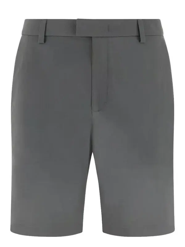 Boggi Milano Seersucker B Tech Shorts - Grey