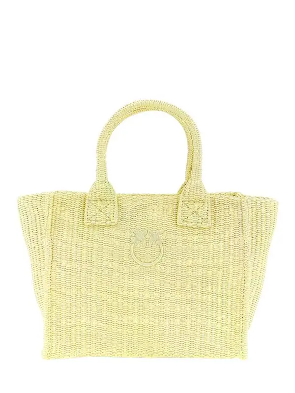Pinko Beach Mini Tote Bag - Yellow