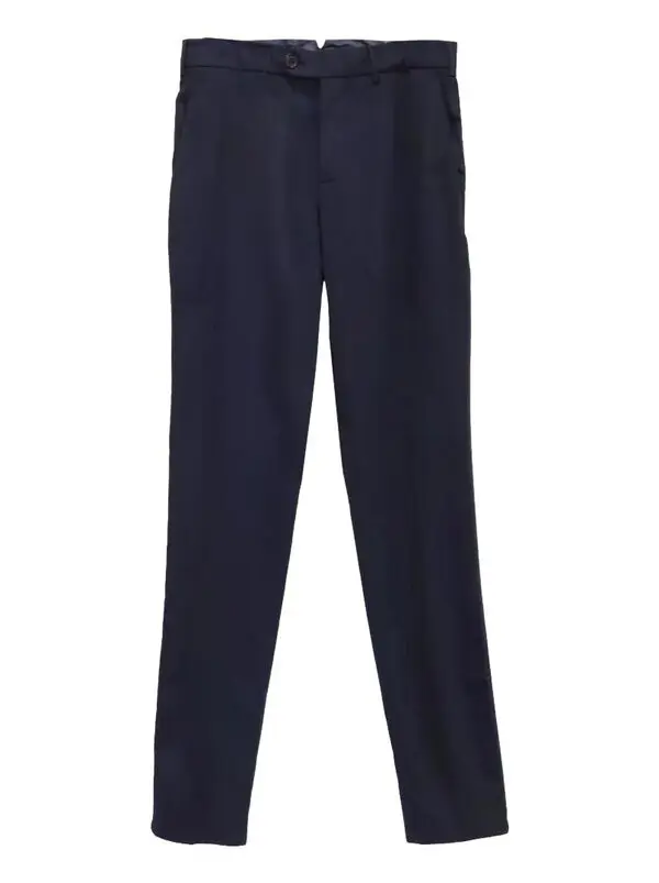 Brunello Cucinelli Gabardine Tailored Trousers - Blue