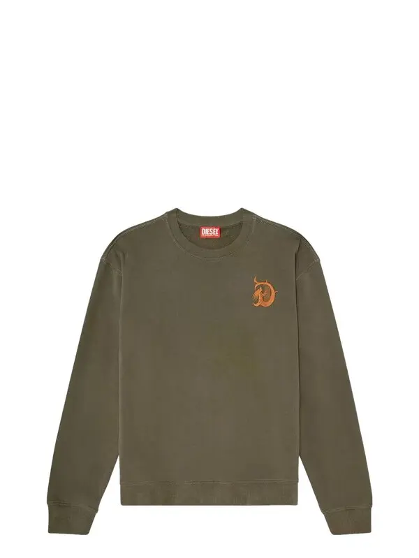 DIESEL® Crewneck Sweatshirt - Green