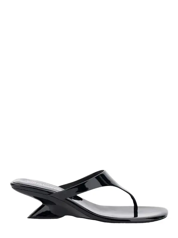Jeffrey Campbell Medellin Architectural-heel Sandals - Black