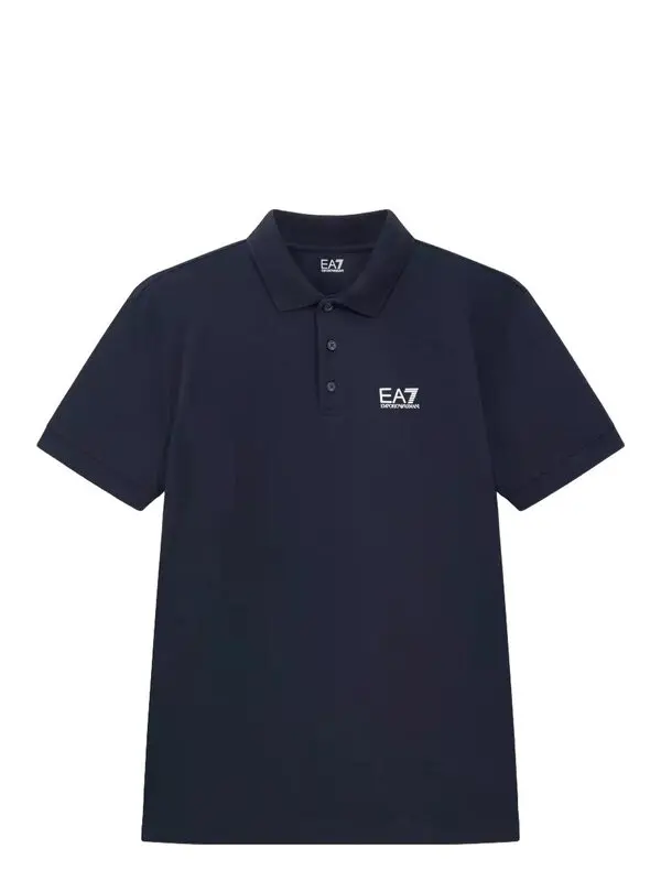 EA7 Short-sleeve Polo Shirt - Blue