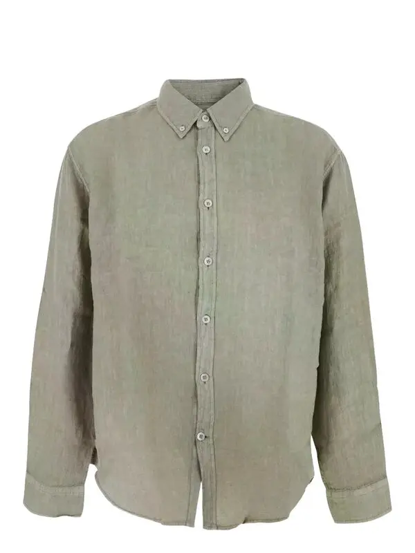 COOR Button-down Linen Shirt - Neutrals