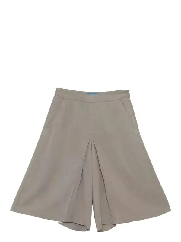 AGNES B. Pleated Shorts - Neutrals