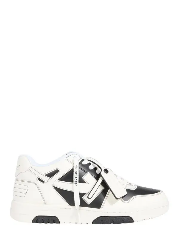 Off-White Out Of Office Leather Sneakers - Black