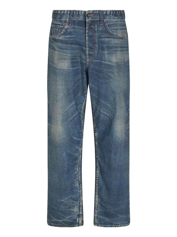Rag & Bone Fit 4 Miramar Denim-effect Pants - Blue